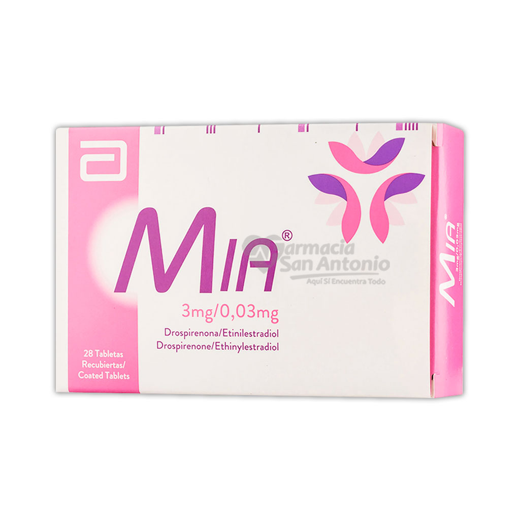 MIA X 28 TAB á & Farmacia San Antonio