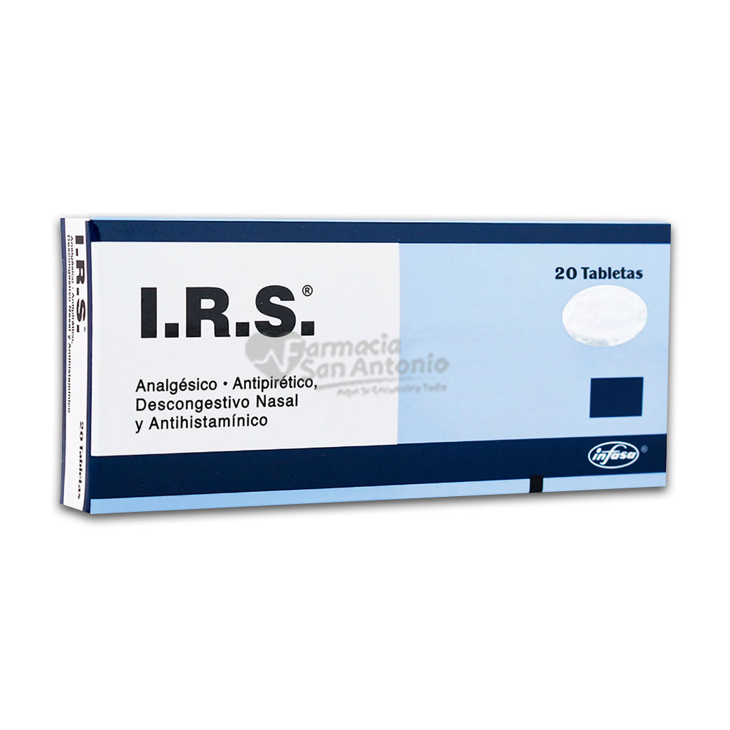 I.R.S AG 20 TABS & Farmacia San Antonio
