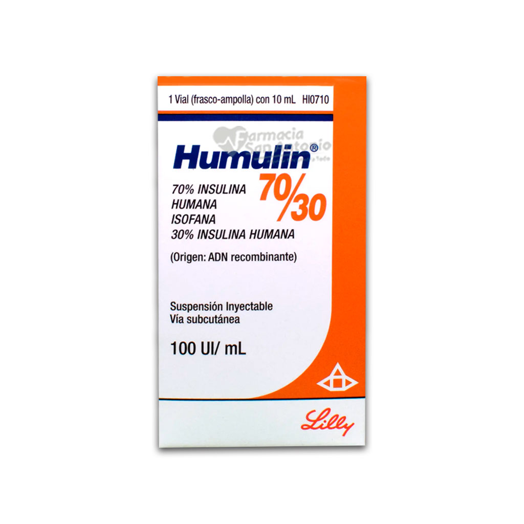 HUMULIN 70/30 X 10ML & Farmacia San Antonio