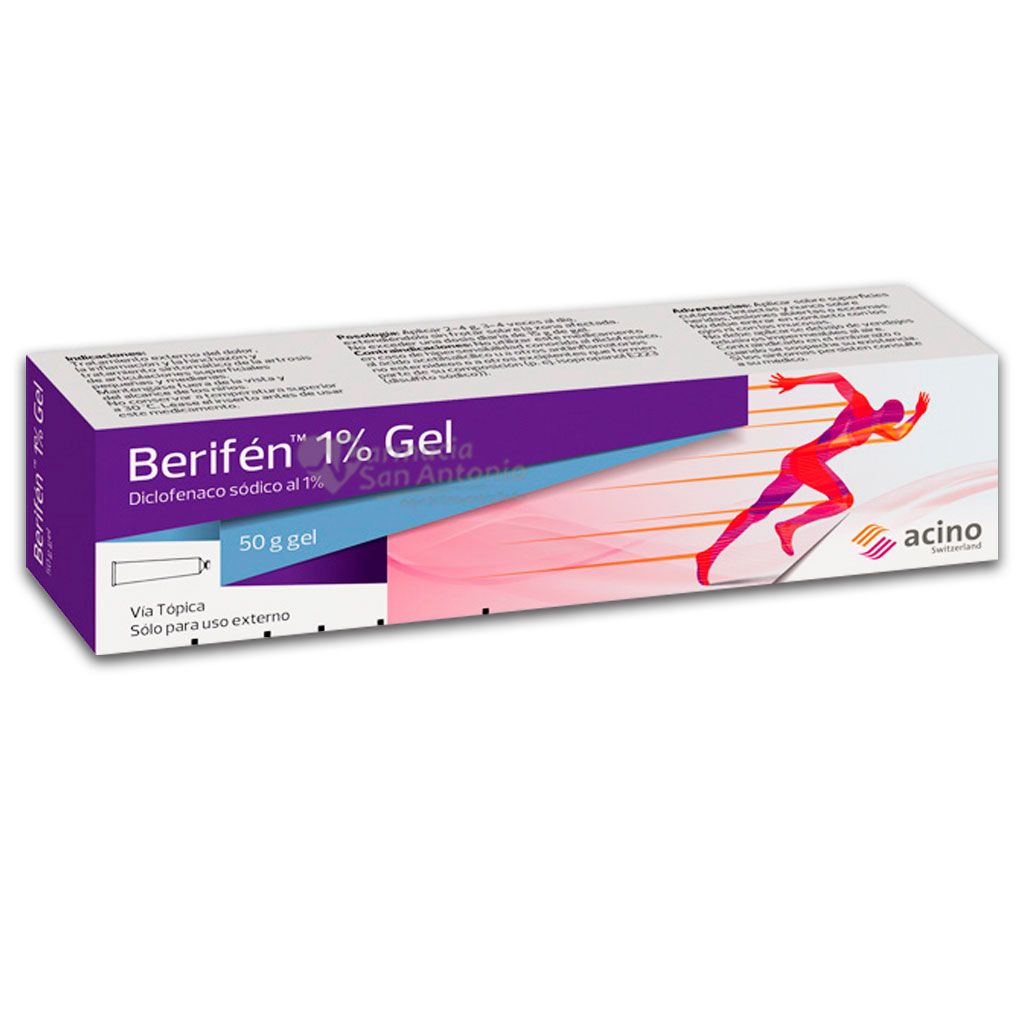 BERIFEN GEL X 50 GRS & Farmacia San Antonio